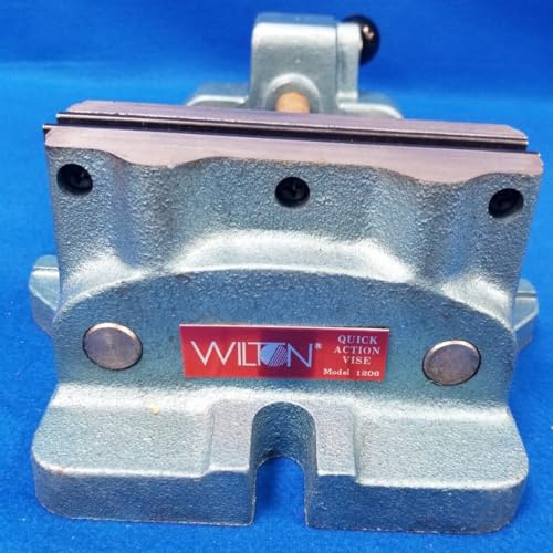 Wilton Cam-Action Drill Press Vise, 6" Jaw Width, 6-3/16" Max Opening (Model 1206)