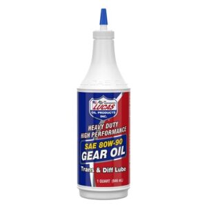 lucas oil 10043 sae 80w-90 heavy duty gear oil - 1 quart