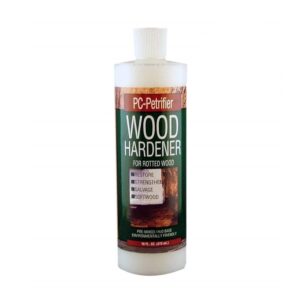 pc products pc-petrifier water-based wood hardener, 16 oz, milky white 164440