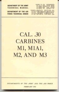 m-1 carbine manual