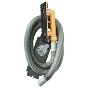 hyde tools 09165 drywall hand 6-foot hose dust-free vacuum sander, 6'