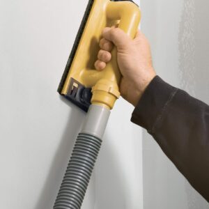 Hyde Tools 09165 Drywall Hand 6-Foot Hose Dust-Free Vacuum Sander, 6'