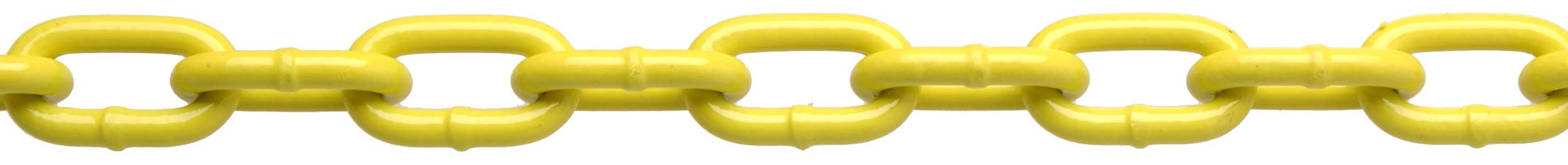 Campbell PD0725027 System 3 Grade 30 Low Carbon Steel Proof Coil Chain on Reel, Yellow Polycoated, 3/16" Trade, 0.21" Diameter, 100' Length, 800 lbs Load Capacity