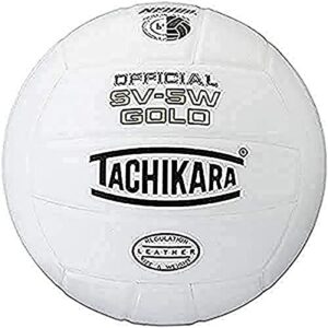 tachikara sv-5w gold volleyball (ea)