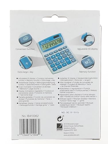 Rexel Ibico 208X Calculator EU