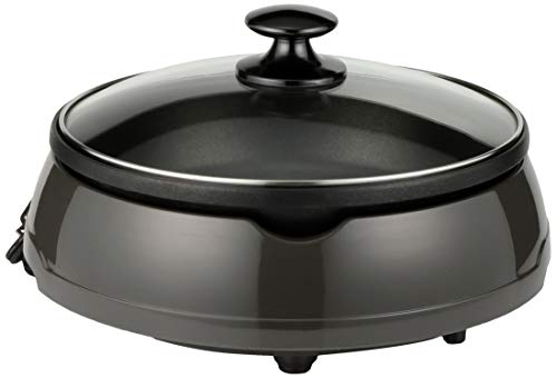 YAMAZEN grill pan 1200W capacity 2L (diameter 23 depth 5cm) GN-1200 (T) (Brown)