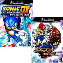 sonic adventure dx - director's cut / sonic adventure 2 battle double pack [gamecube]