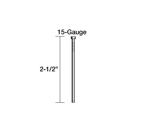 Hitachi 14308 2-1/2 in. x 15-Gauge Angled Finish Nails (3,000-Pack)