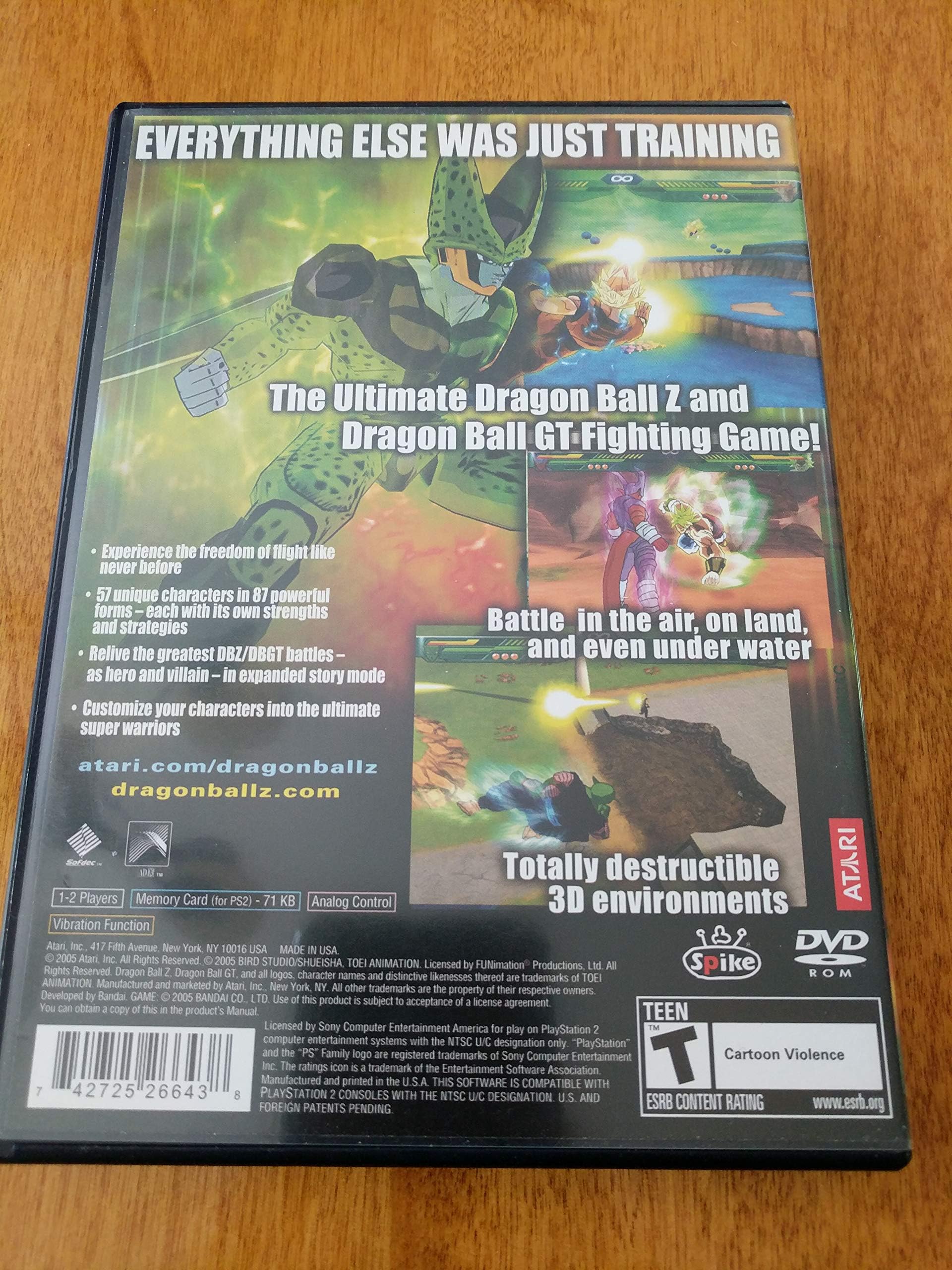 Dragonball Z Budokai Tenkaichi - PlayStation 2