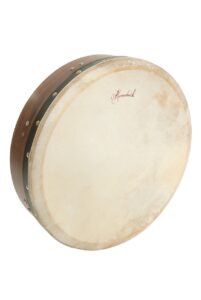 roosebeck tunable sheesham bodhran, rosewood, cross-bar 14 inches by 3.5 inches