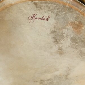 Roosebeck Tunable Sheesham Bodhran, Rosewood, Cross-Bar 14 inches by 3.5 inches