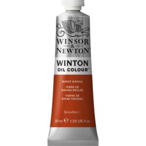 winsor & newton winton oil color, 37ml (1.25-oz) tube, burnt sienna