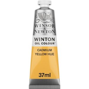 winsor & newton winton oil color, 37ml (1.25-oz) tube, cadmium yellow hue