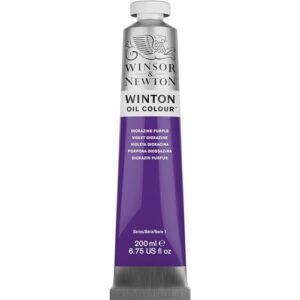 Winsor & Newton Winton Oil Color, 200ml (6.75-oz) Tube, Dioxazine Purple