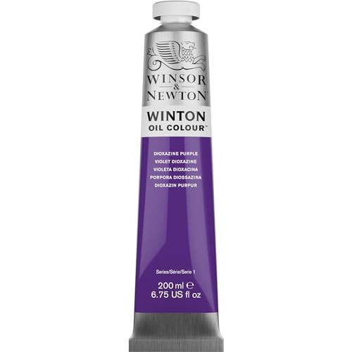 Winsor & Newton Winton Oil Color, 200ml (6.75-oz) Tube, Dioxazine Purple