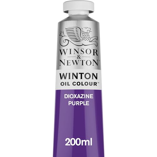 Winsor & Newton Winton Oil Color, 200ml (6.75-oz) Tube, Dioxazine Purple