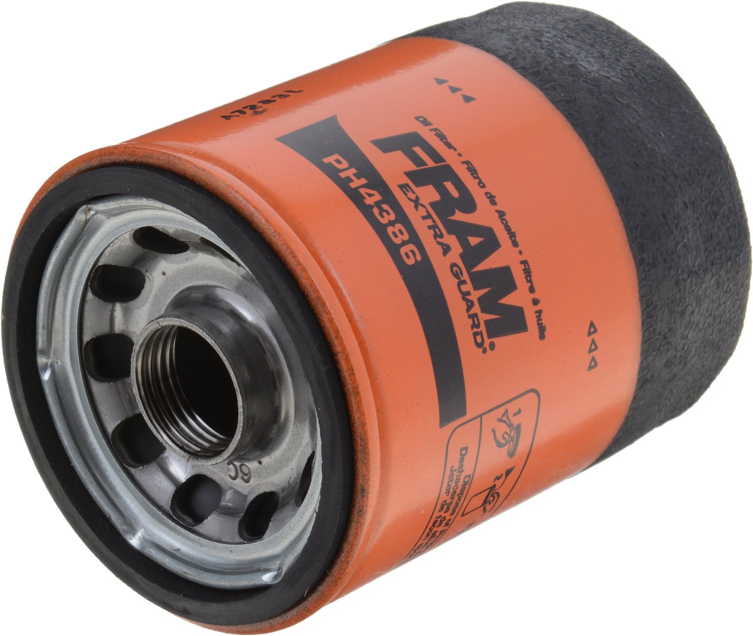 FRAM Extra Guard PH4386, 10K Mile Change Interval Spin-On Oil Filter