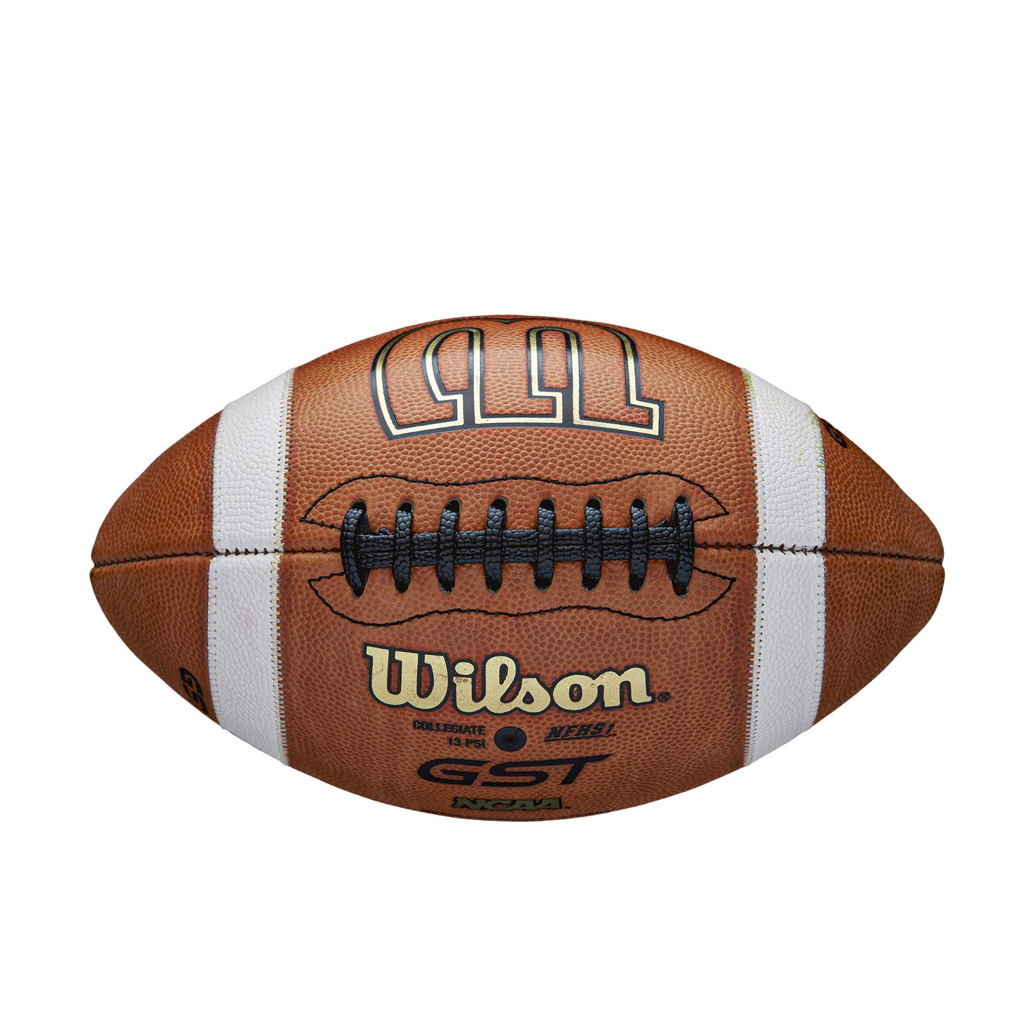 WILSON GST Leather Game Football - Official