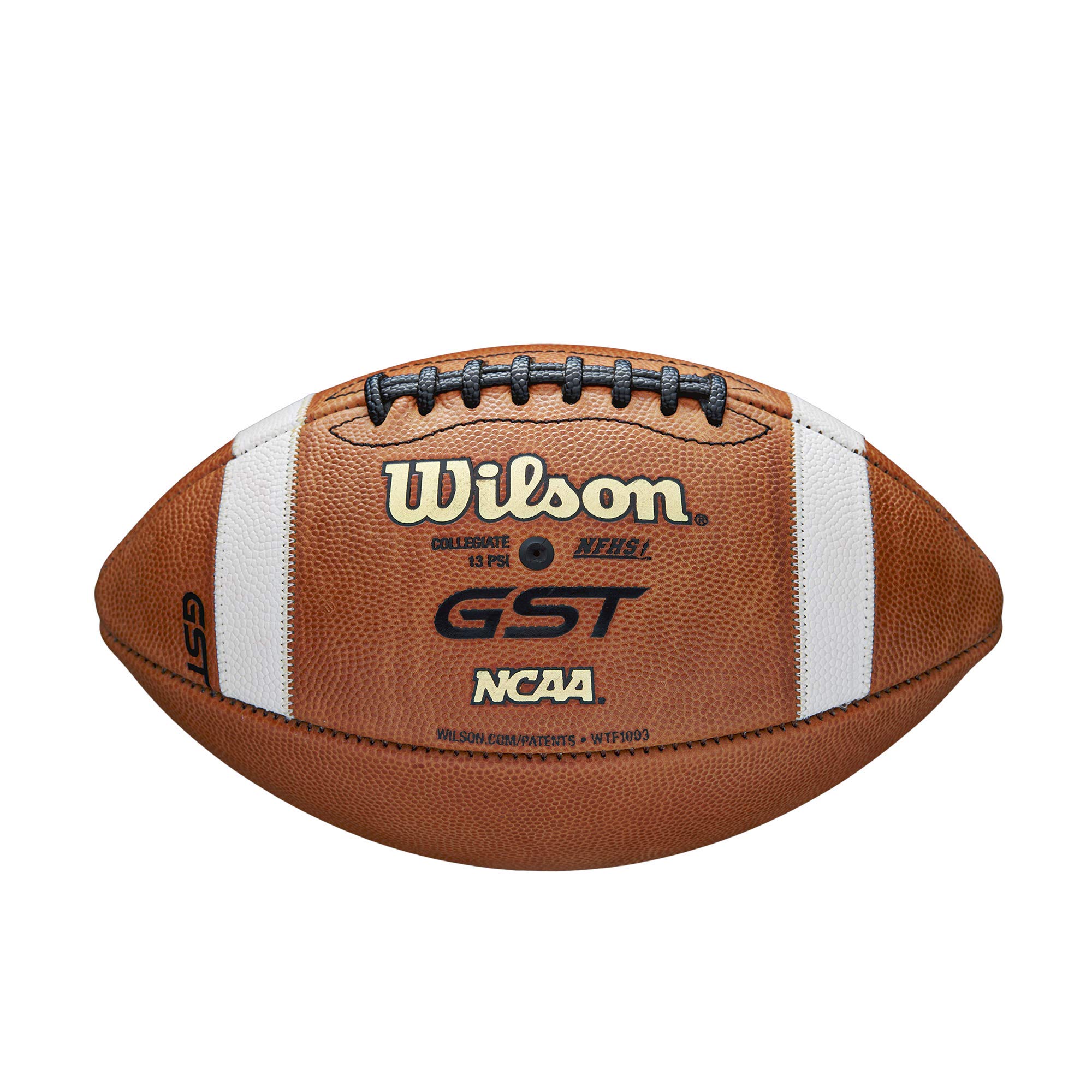 WILSON GST Leather Game Football - Official