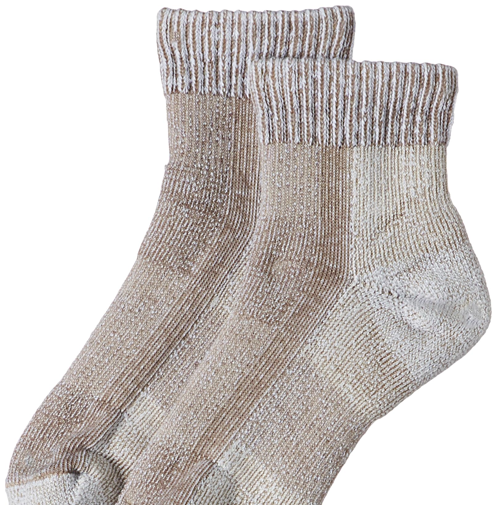 Thorlos Women's LTHMX Light Hiking Thick Padded Ankle Sock, Tan, Medium