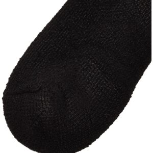 thorlos mens Mcb Max Cushion Combat Over the Calf athletic socks, Black, Large US