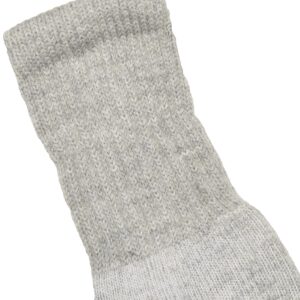 thorlos mens Tkx Max Cushion Trekking Crew athletic socks, Grey, Large US