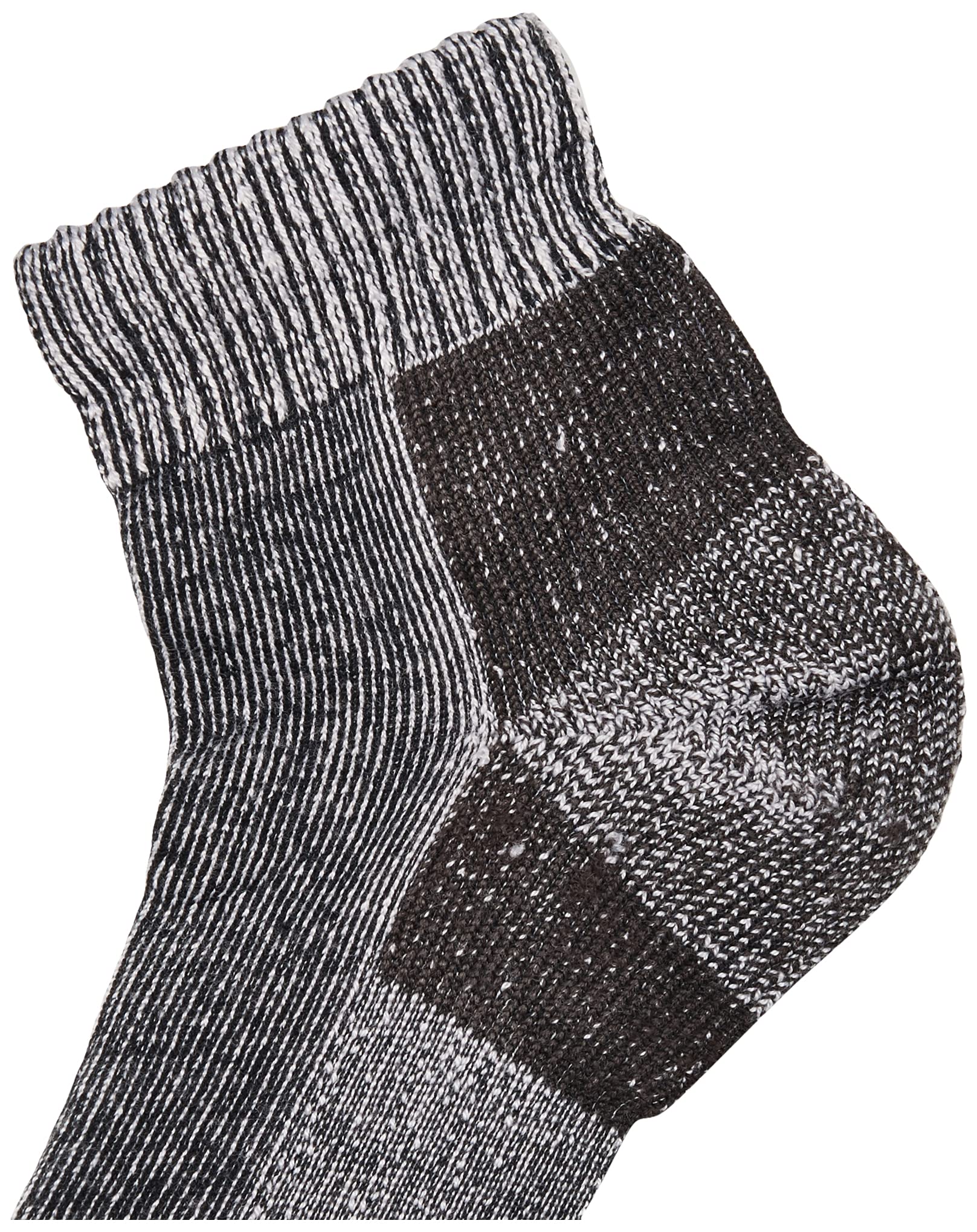 Thorlos Unisex TRMX Trail Running Thick Padded Ankle Sock, Charcoal, Large