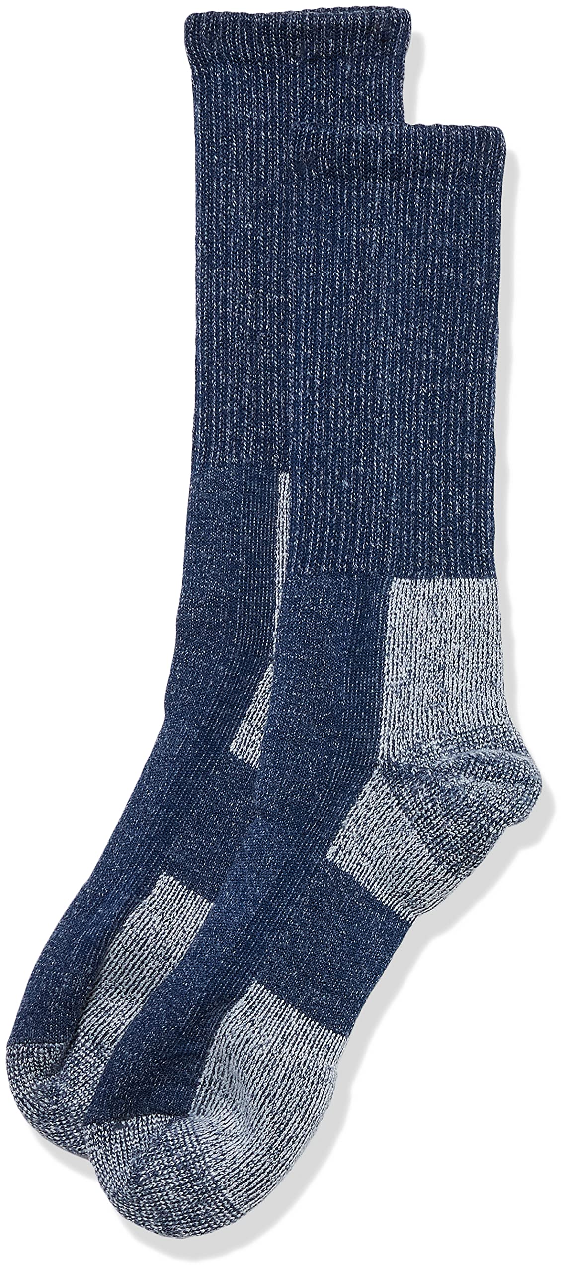 thorlos mens Wlth Max Cushion Crew Hiking Socks, Navy, Large US