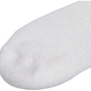 Thorlos Men's WMX Walking Thick Padded Ankle Sock, White, Medium