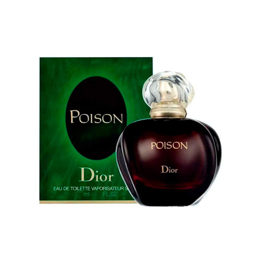 Poison By Christian Dior For Women. Eau De Toilette Spray Black 1.7 Fl Oz