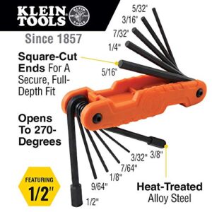 Klein Tools 80141 Hand Tools Kit includes Pliers, Screwdrivers, Nut Drivers, Backpack, and More Jobsite Tools, 41-Piece