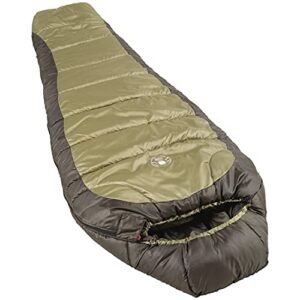 mummy sleeping bag with 54 ounce coletherm insulation