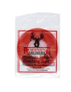 bohning feather fletching tape, red, 720"