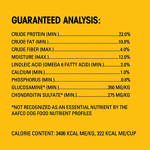 PEDIGREE For Big Dogs Adult Complete Nutrition Large Breed Dry Dog Food Roasted Chicken, Rice & Vegetable Flavor Dog Kibble, 36.4 lb. Bag