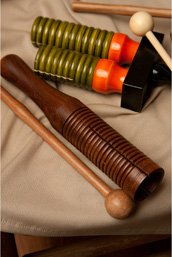 DOBANI Wooden Single Bell Agogo w/Mallet