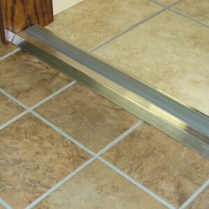 Adjustable Door Threshold Weatherstripping with Vinyl Seal - MD Building Products 08664