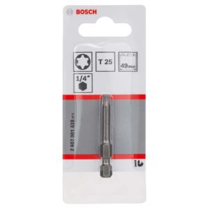 bosch torx t25, 49mm extra hard screw tip