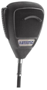 astatic 631l noise-canceling omnidirectional dynamic palmheld microphone with talk switch