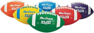 junior size footballs mulitcolor - set of 6