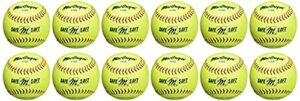 macgregor safe/soft training softball, 12-inch (one dozen)