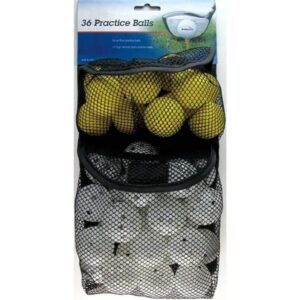 intech foam practice balls holes & foam, 36 count