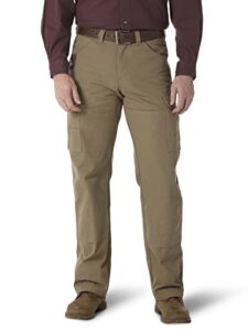 wrangler riggs workwear mens ranger work utility pants, bark, 32w x 34l us