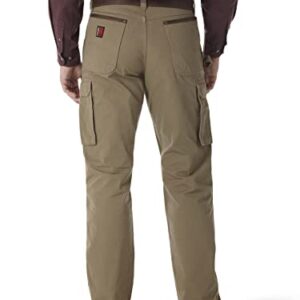 Wrangler Riggs Workwear mens Ranger work utility pants, Bark, 32W x 34L US