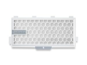 miele original hepa airclean filter with timestrip, filter for miele vacuum cleaners, traps dust and allergens