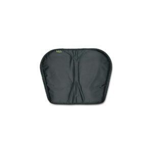 skwoosh gel kayak seat cushion for sitting comfort while paddling, boat and fishing made in usa (black)