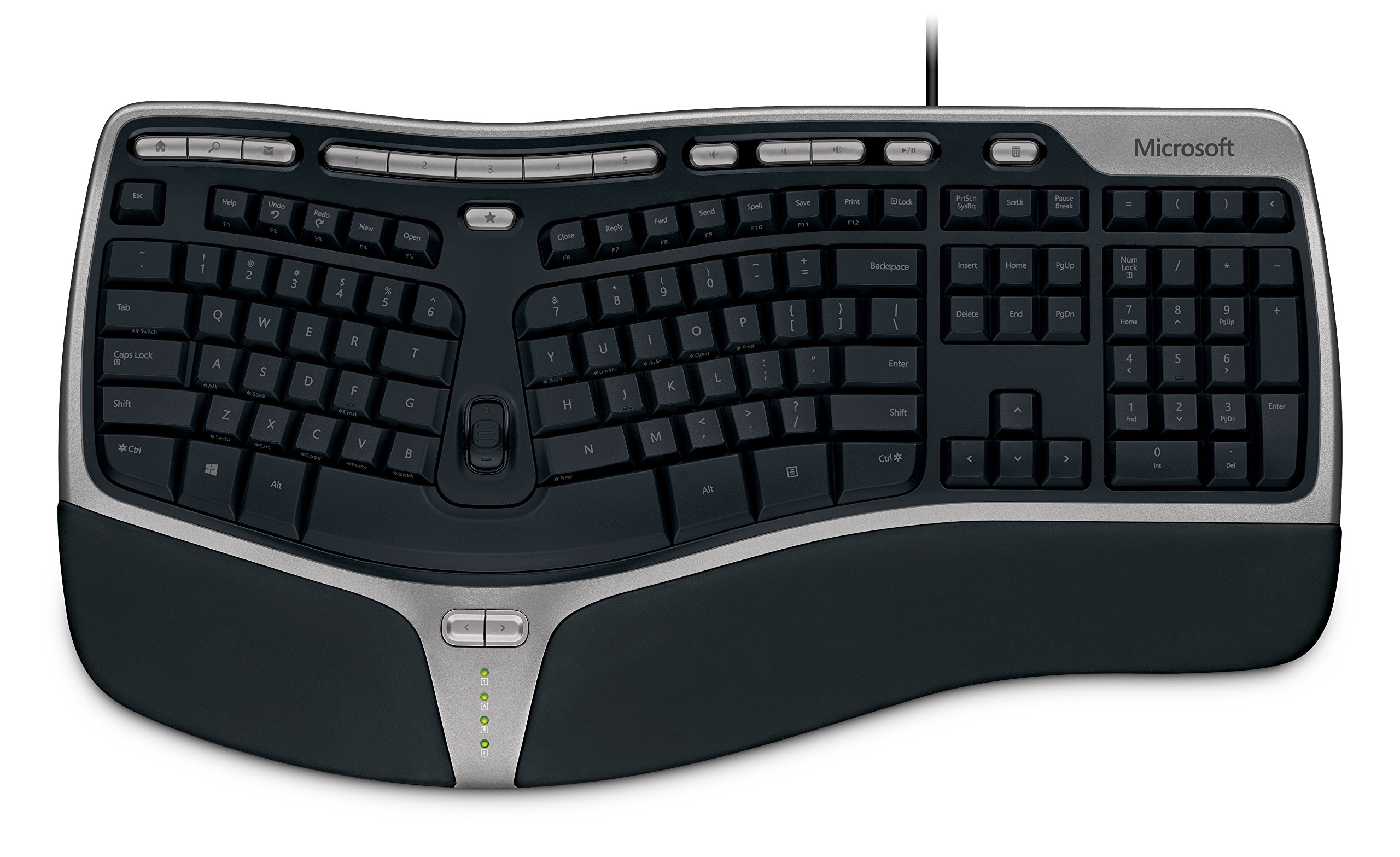 Microsoft Wired Natural Ergonomic Keyboard 4000, Retail