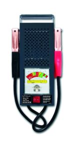 schumacher bt-100 battery load tester and voltmeter - 100 amp, black