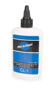 park tool cl-1 synthetic blend chain lube bottle (4 oz)