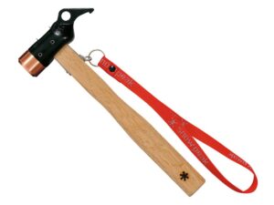 snow peak copper peg hammer, tent stake hammer