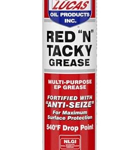 Lucas Oil 10005 Red 'N' Tacky Grease - 14 Ounce